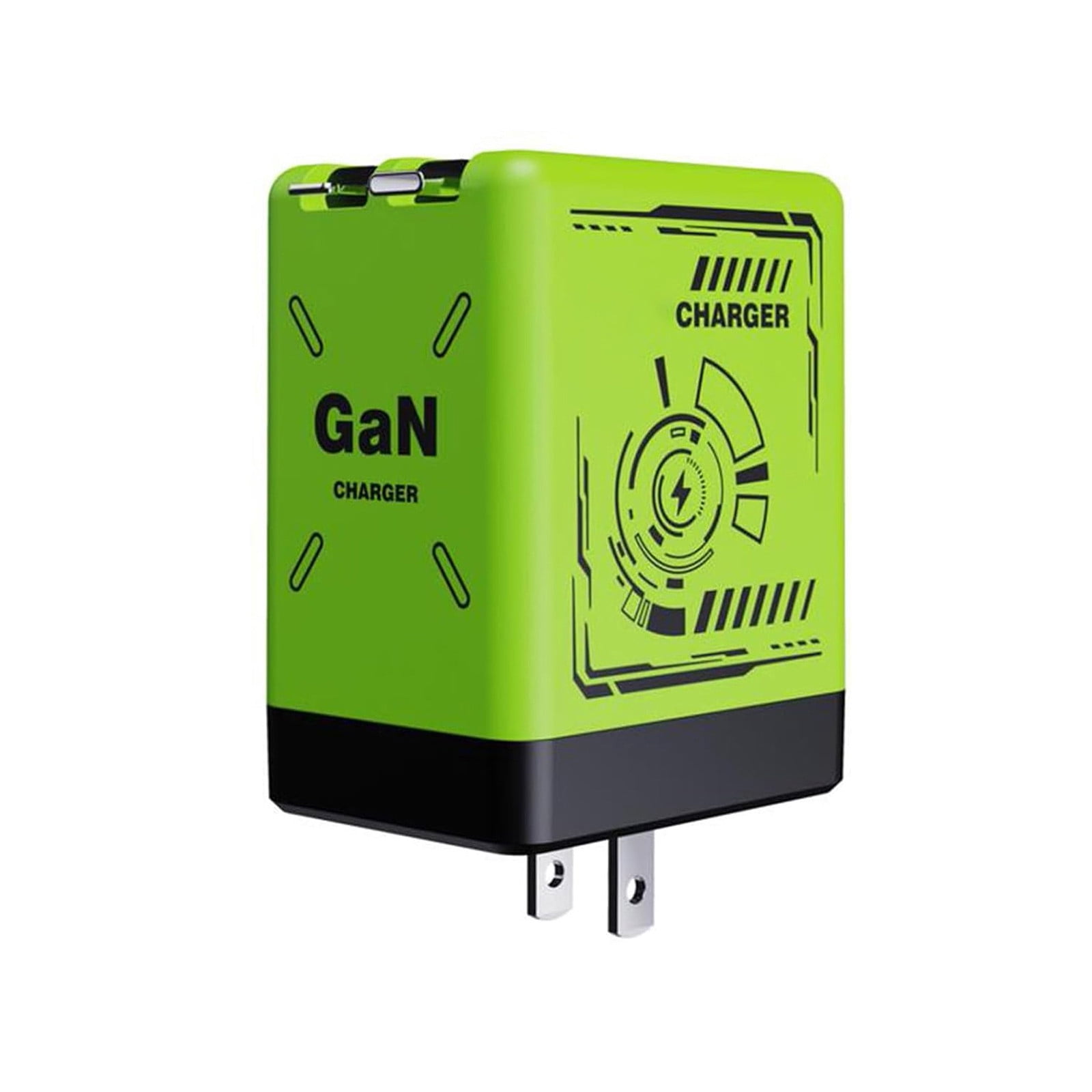 2-in-1 Fast Charger, Retractable Expandable Super Fast Charger Module ...