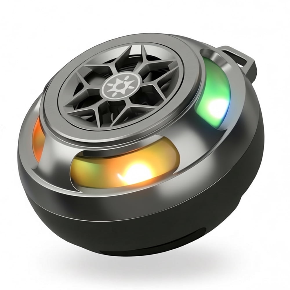 2-in-1 Fidget Spinner Bluetooth Speaker, Portable LED Gyro Speaker ...