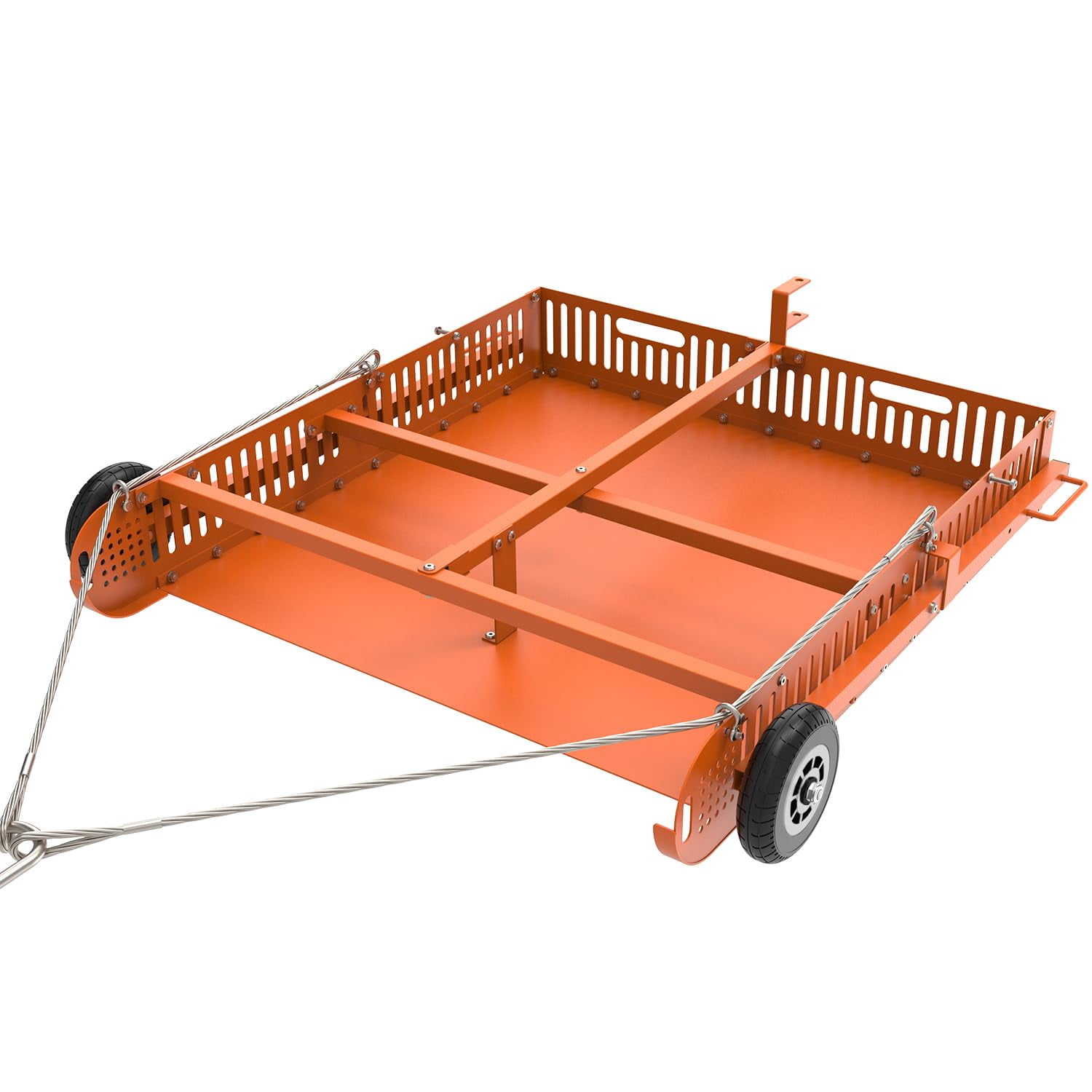 2 in 1 Field Cleaner & Trailer, Manure Scoop Trailer, Picks Up for ...