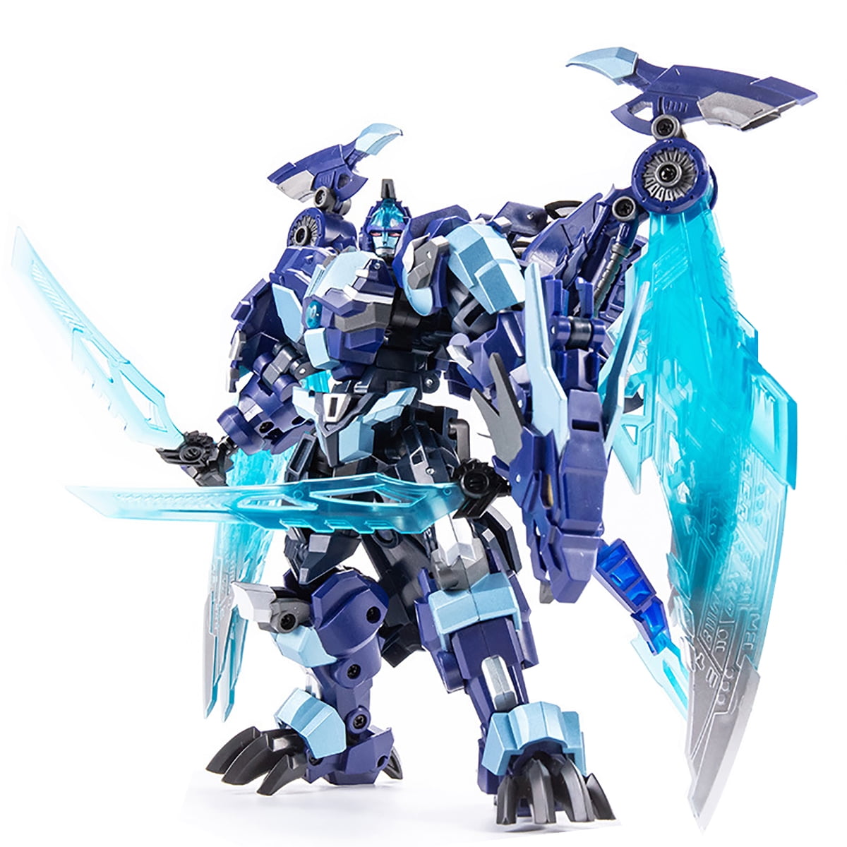 2-in-1 Flying Dragon Robot Blue Freeze Devil Toys (Too many accessories ...
