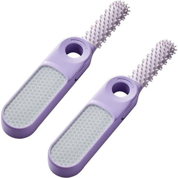 2-in-1 Foldable Foot File with Toe Gap Cleaner, Heel Scraper & Foot ...
