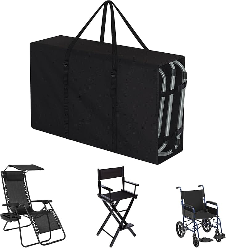 2-in-1 Folding Chair Storage Bag - 900D Furniture Cover for Lounge Zero ...