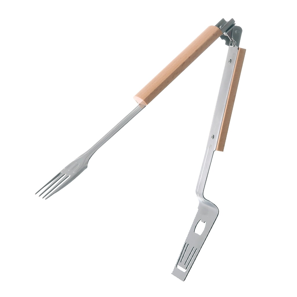 2 in 1 Food Grill Clip Barbecue Salad Food Clip Stainless Steel BBQ ...