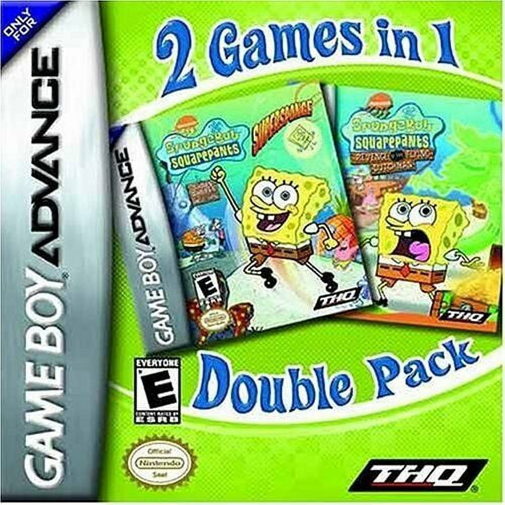 Pre-Owned 2 in 1 Fun Pack (Spongbob Squarepants: Supersponge / Revenge ...