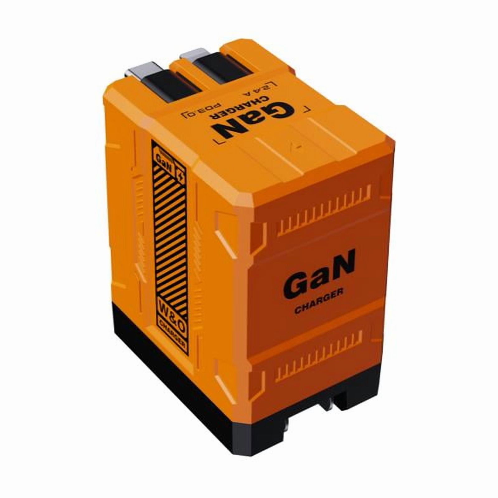 2-in-1 GaN Compatible with 120W Fast Charger with Retractable Type-C ...