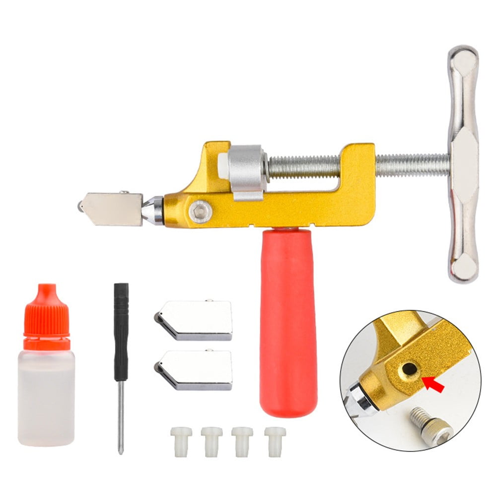 2 in 1 Glass Tile Cutter Set Manual Tile Cutter Tile Opener ...