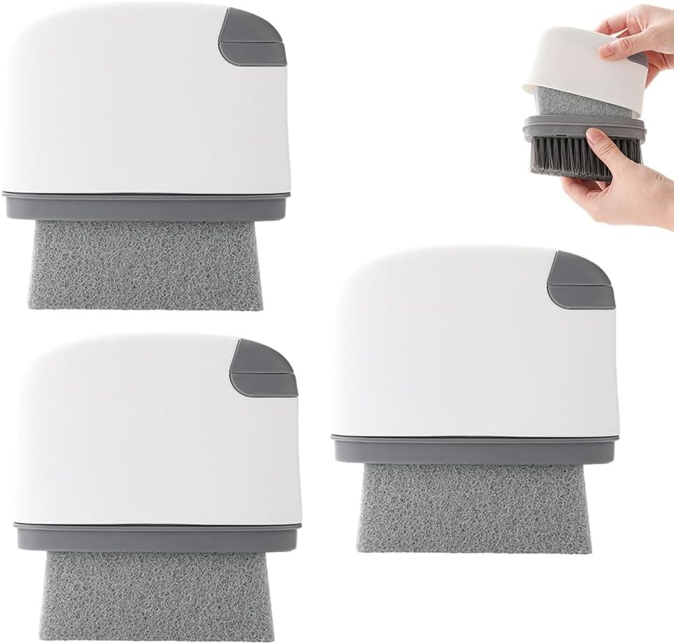 2-in-1 Groove Cleaning Brush - 2025 Upgraded Crevice Cleaner for Window ...