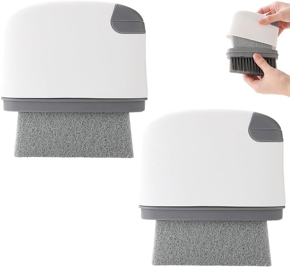 2-in-1 Groove Cleaning Brush - 2025 Upgraded Crevice Cleaner for Window ...