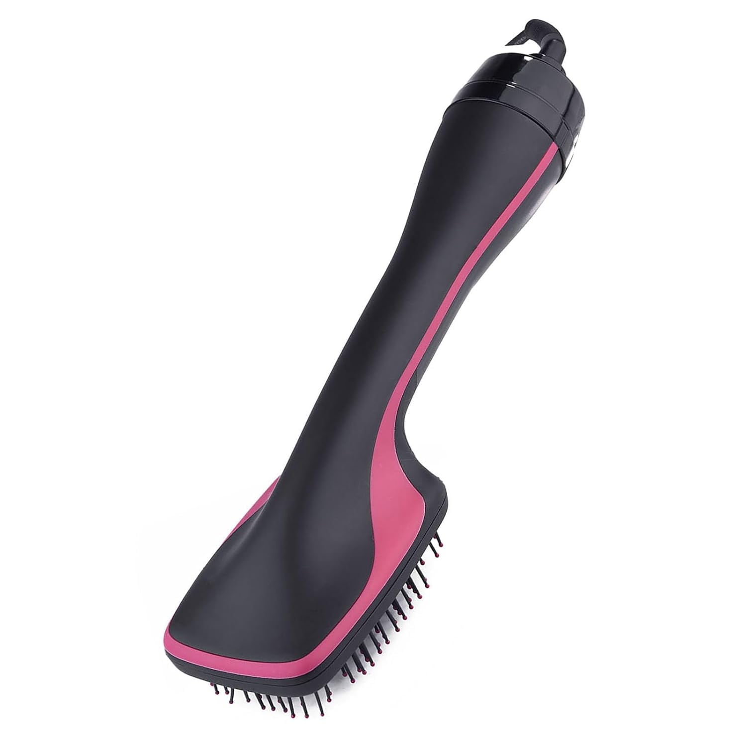 2 in 1 Hair Dryer Brush & Straightener Brush, and Styler, Negative Blow ...