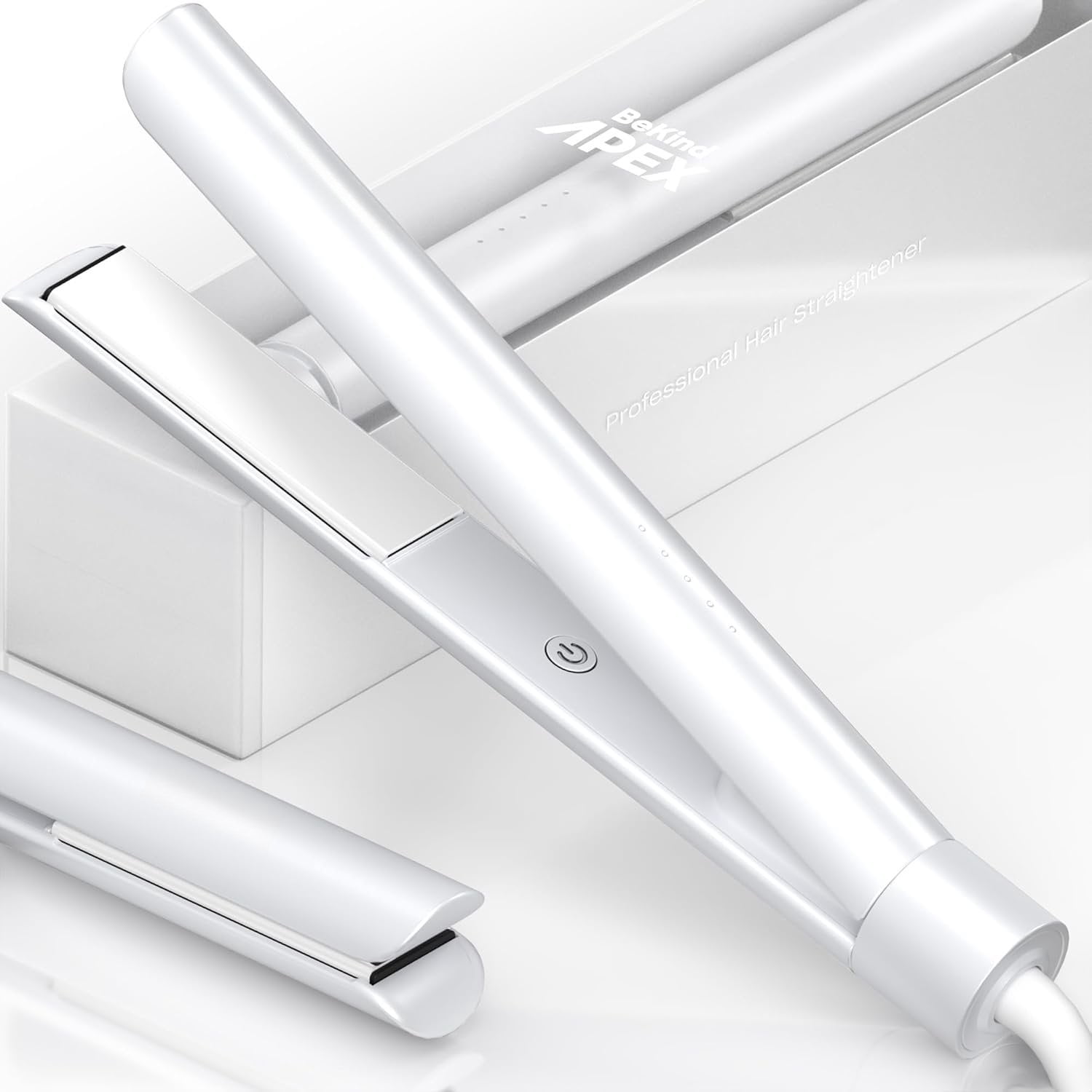 2-in-1 Hair Flat Iron | 1" 460?F & Curler for Hairstyles | UltraSmooth ...