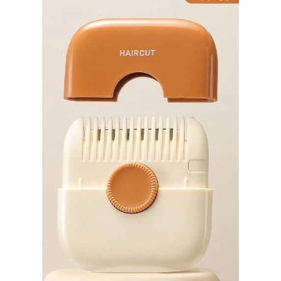 2 in 1 Hair Trimmer, Manual Bangs Trimmer Comb for Girls Women, Double ...