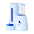 2 in 1 Hamster Water Bottle - Automatic Food Bowl, No Drip Small Animal ...