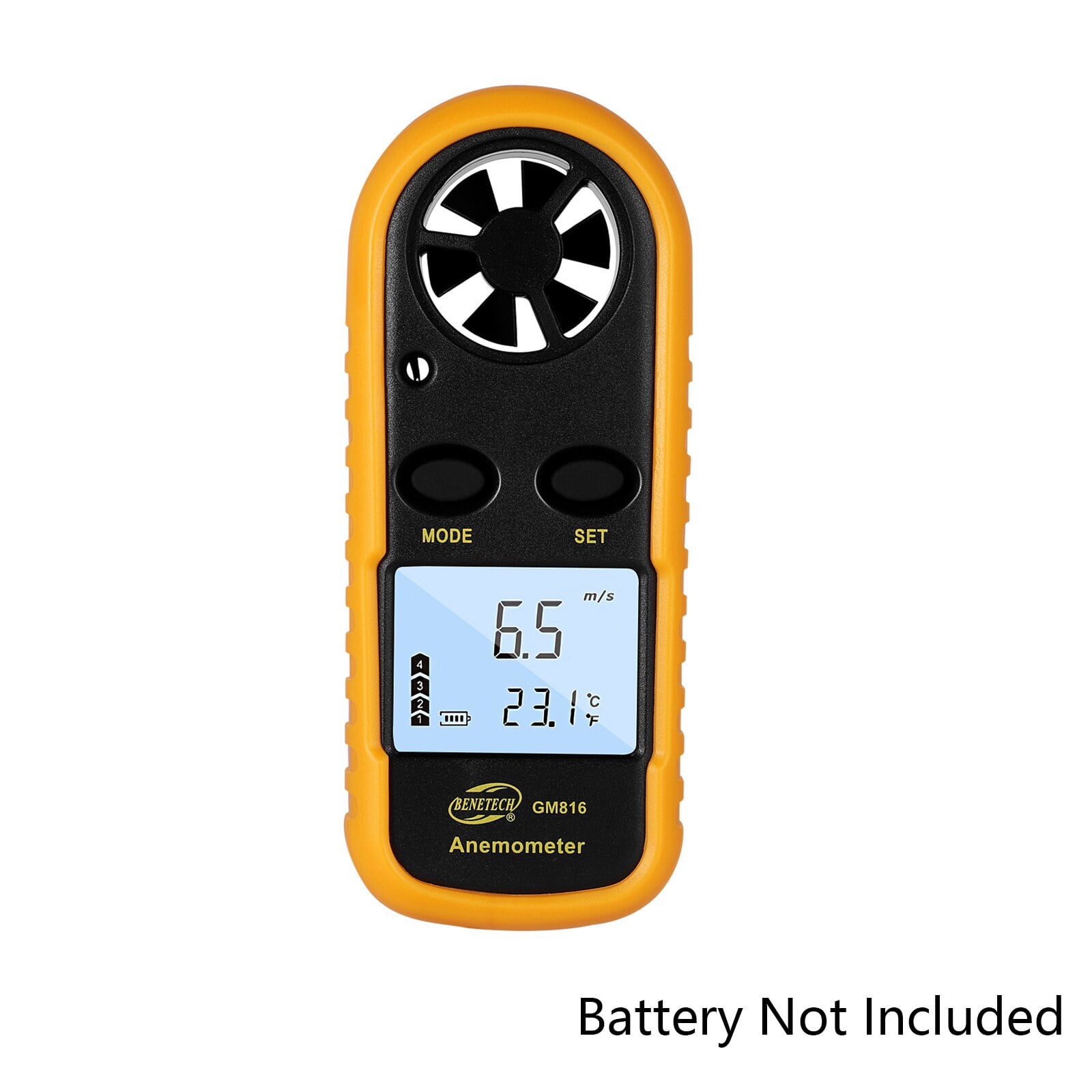 2-in-1 Hand-Held Anemometer Measuring Air Conditioning Outdoor Wind ...