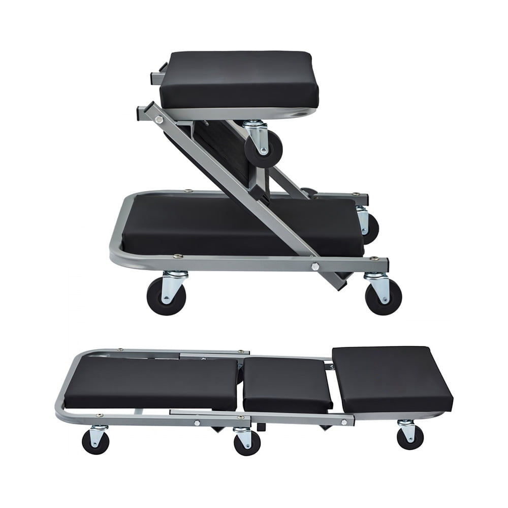 36 Inch 2 in 1 Mechanic Creeper With Z Frame Wheels Low Profile ...