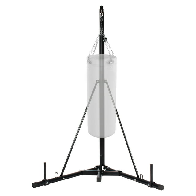 2 in 1 Height Adjustable Punching Heavy Bag Stand, Foldable Boxing Bag ...