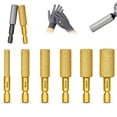 2-in-1 Hexagonal Shank Brazing Dry Drilling Specialized Hole Opener ...