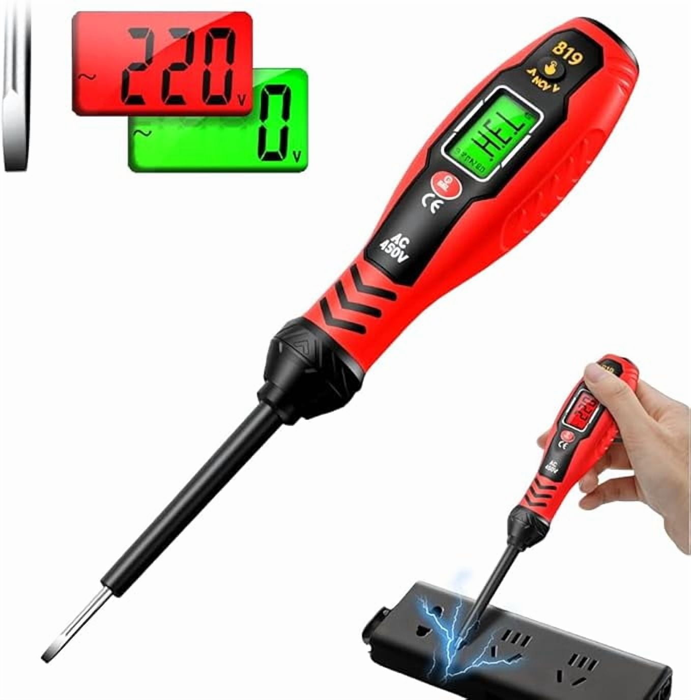 2-in-1 High Torque Strong Flathead Phillips Screwdriver, Induction ...