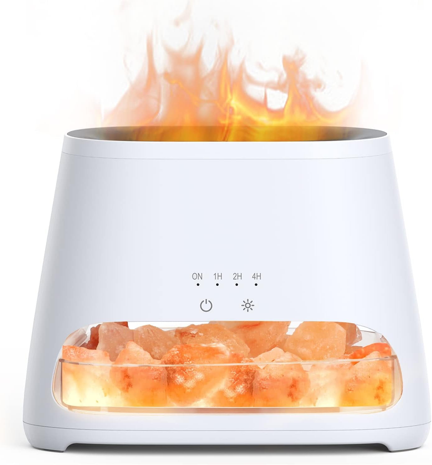 2-in-1 Himalayan Salt Lamp & Ultrasonic Essential Oil Diffuser ...