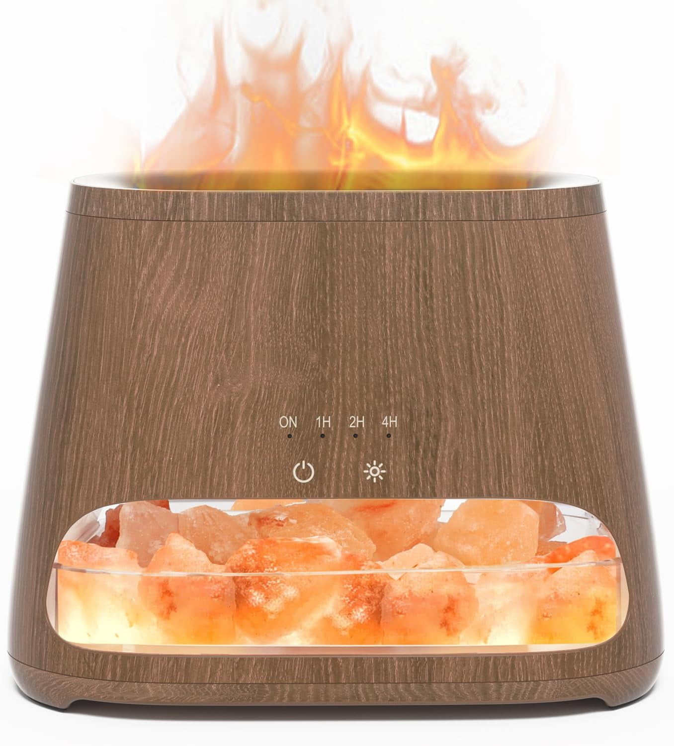 2-in-1 Himalayan Salt Lamp & Ultrasonic Essential Oil Diffuser ...