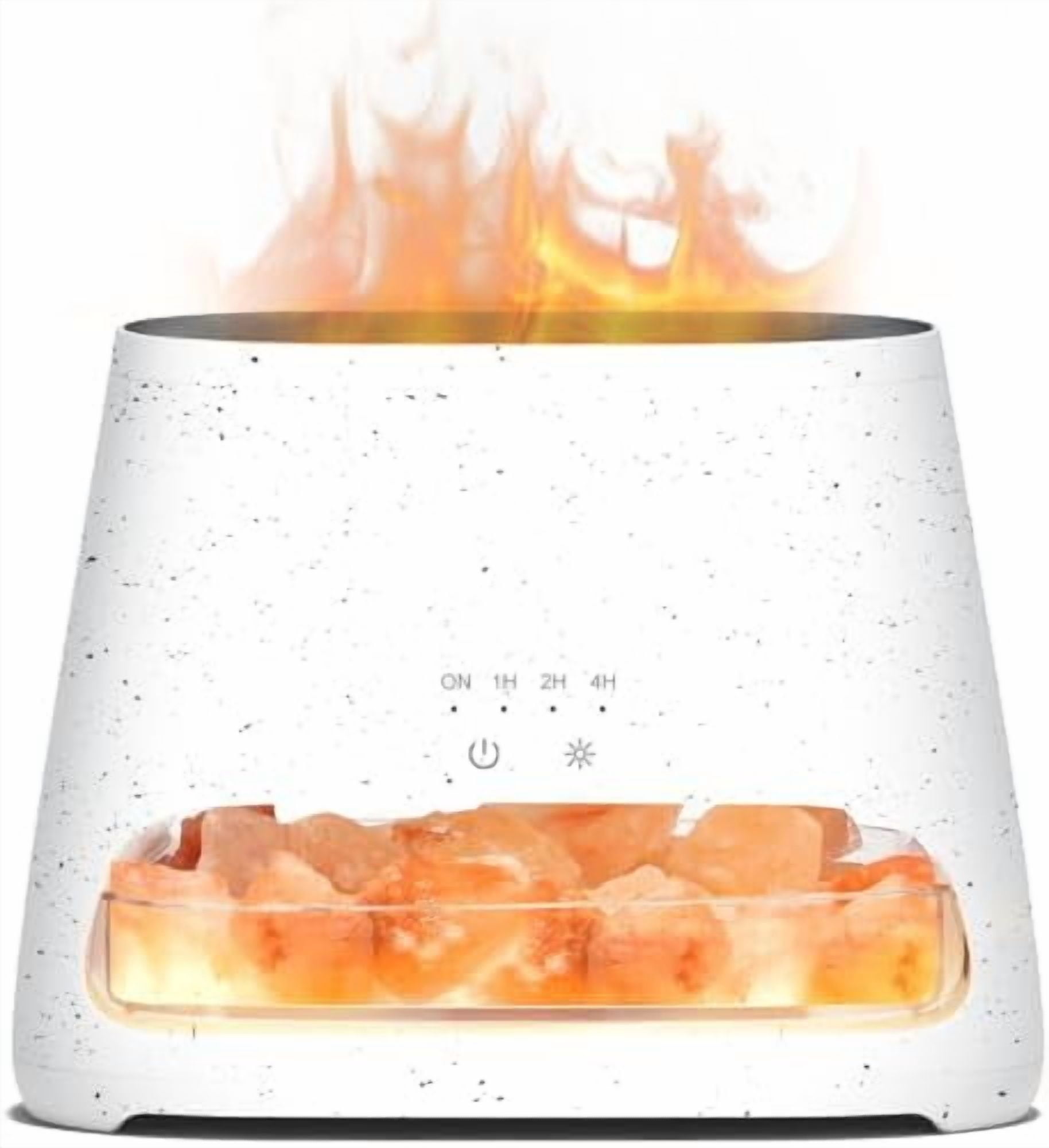 2-in-1 Himalayan Salt Lamp & Ultrasonic Essential Oil Diffuser ...
