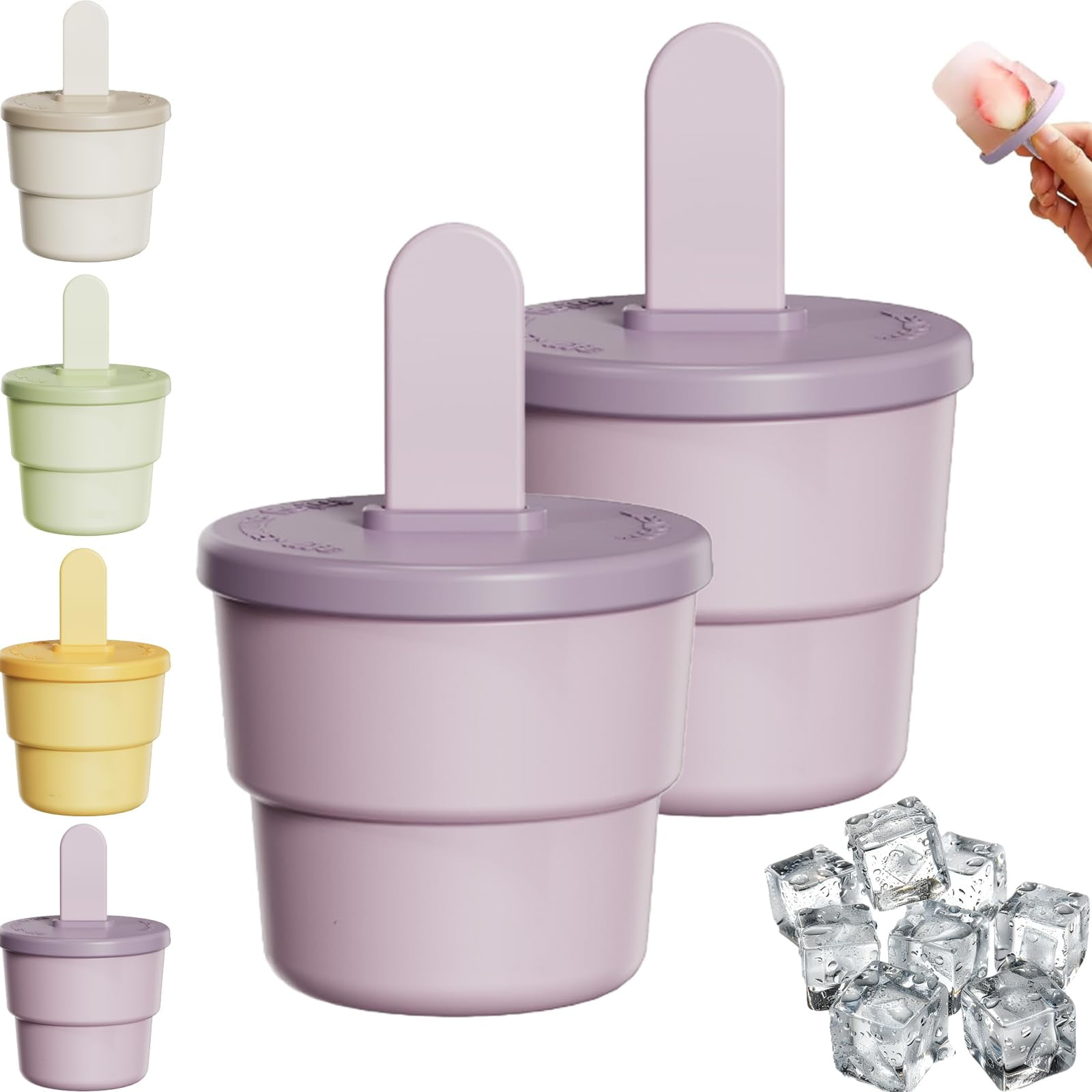 2 in 1 Ice Cream Containers for Homemade Ice Cream, Ice Cream Storage ...