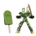 2-in-1 Ice Cream Deformation Robot for Image Jar Mecha Creative Warrior ...