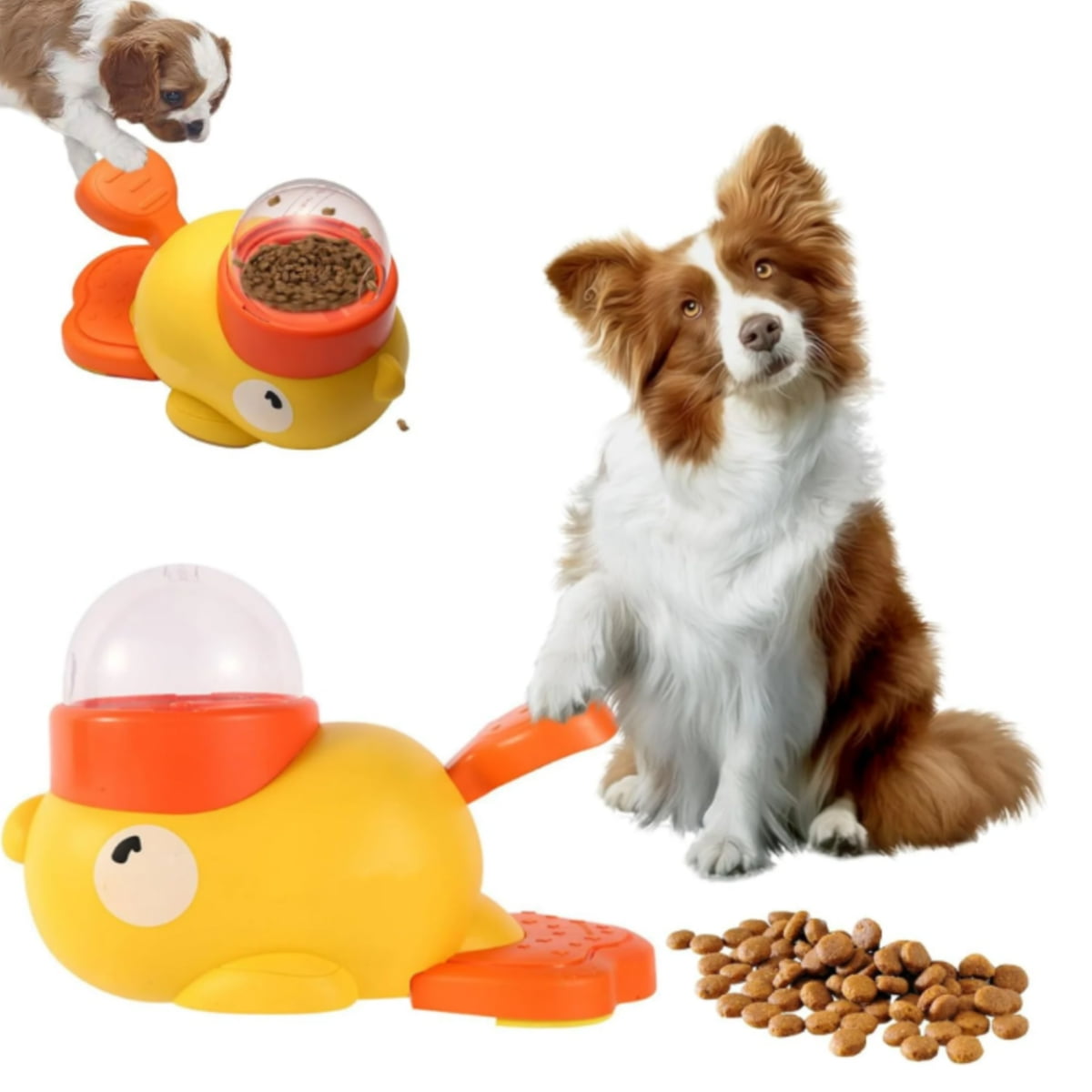 2-in-1 Interactive Slow Feeder Dog Enrichment Toys Interactive Dog ...