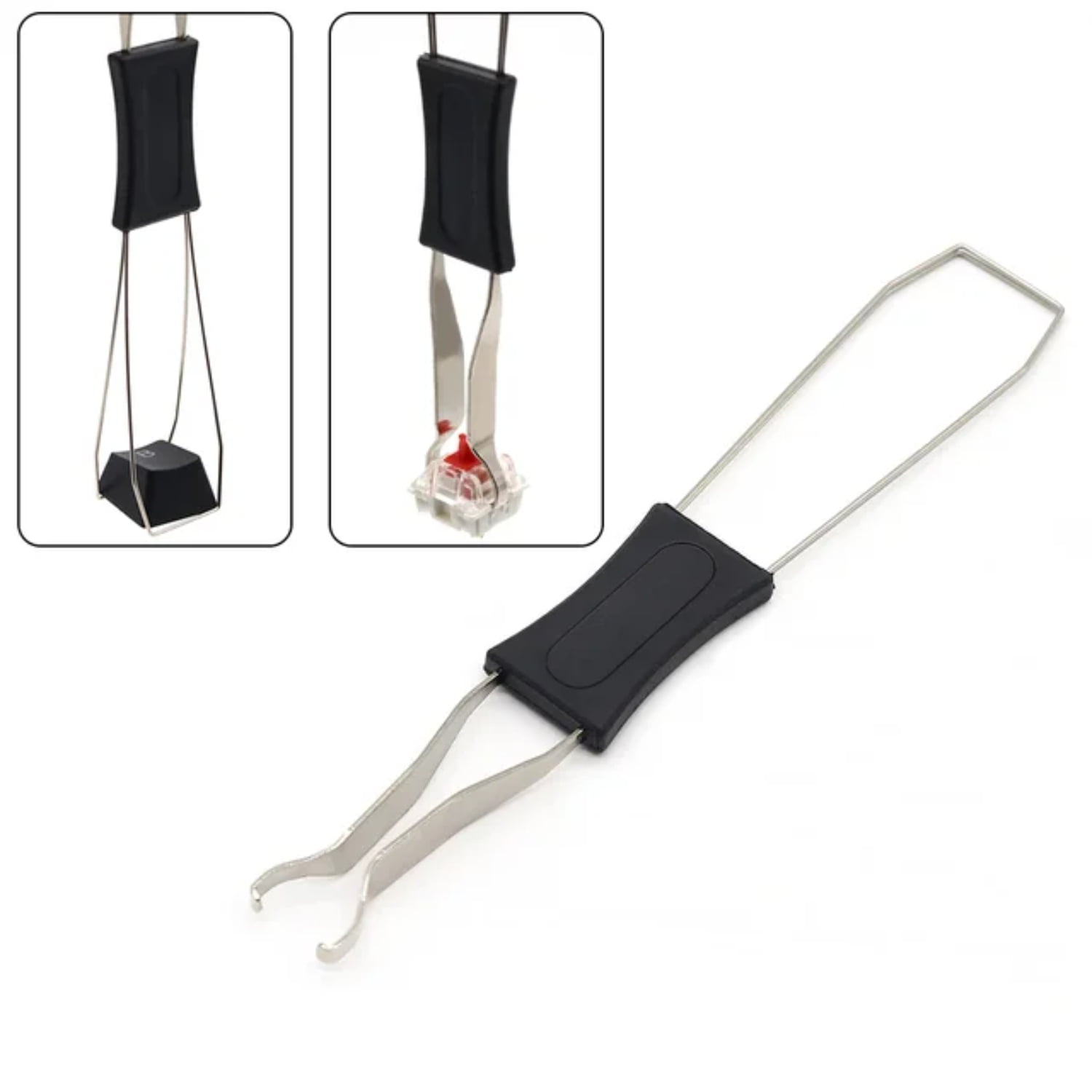 2 in 1 Keyboard Opener Keycap Key Puller Lubrication Mechanical ...