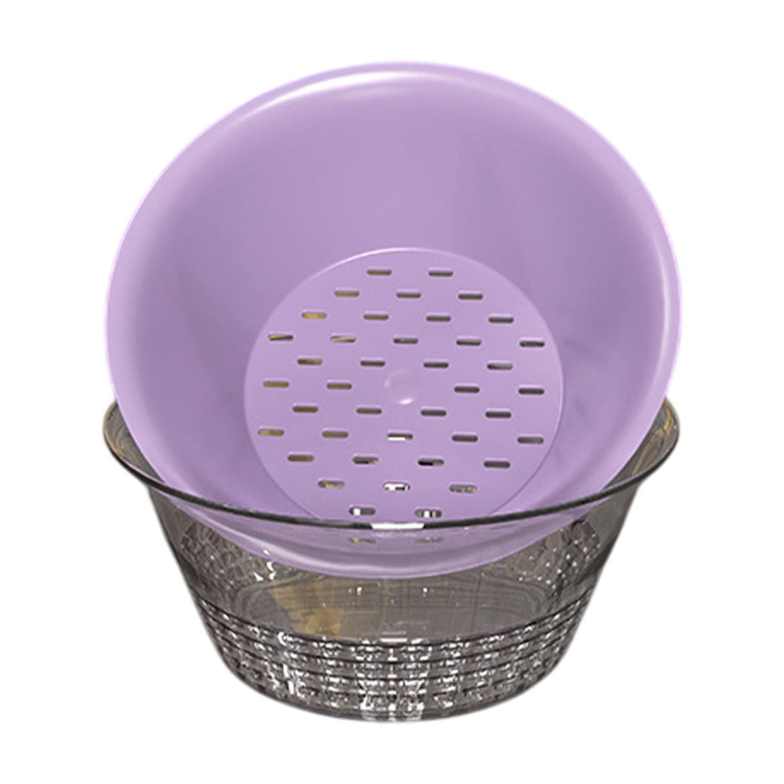 2-in-1 Kitchen Colander Set with Bowl Strainer, Fruit & Vegetable ...