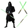 2 in 1 LED Light up Ninja Toy Sword with Motion Sounds Excellent Gift ...