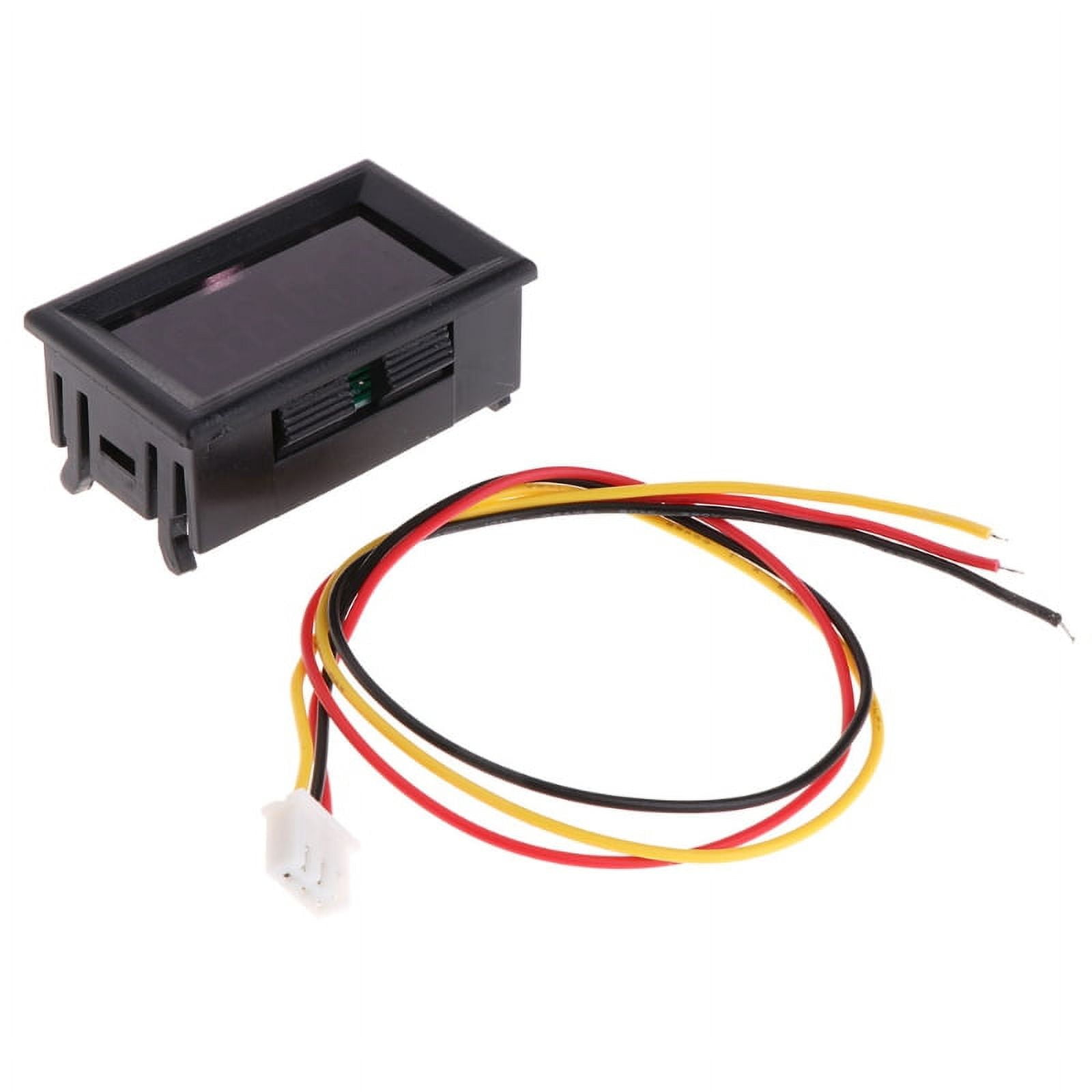 2 in 1 LED Tachometer Gauge Digital RPM Voltmeter for Auto Motor ...