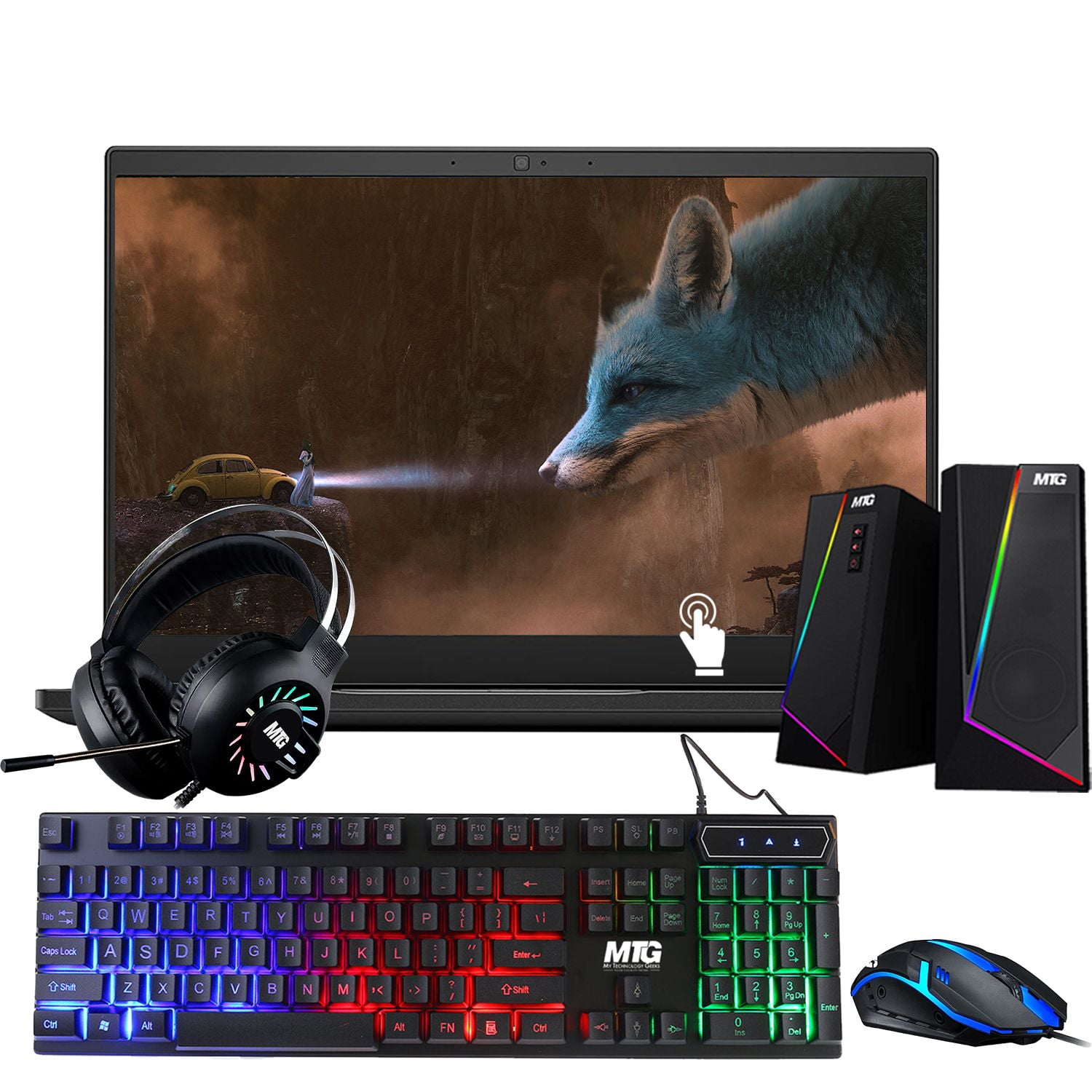 2-in-1 Laptop, 13.3inch FHD (1920 x 1080) Touchscreen, Intel Core 8th ...