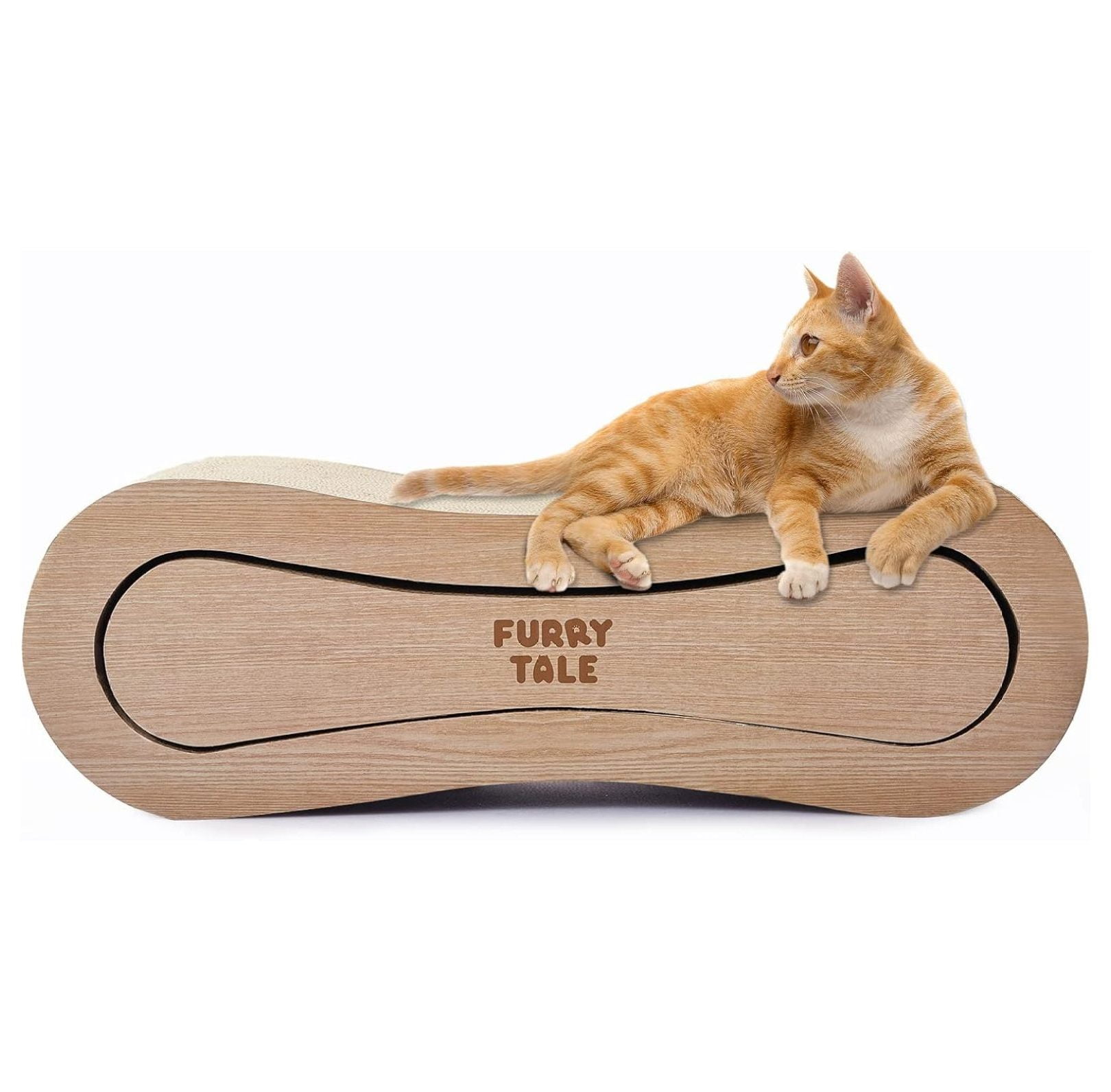 2 in 1 Large Cat Scratcher Pad - Corrugated Cardboard Ultimate Infinity ...