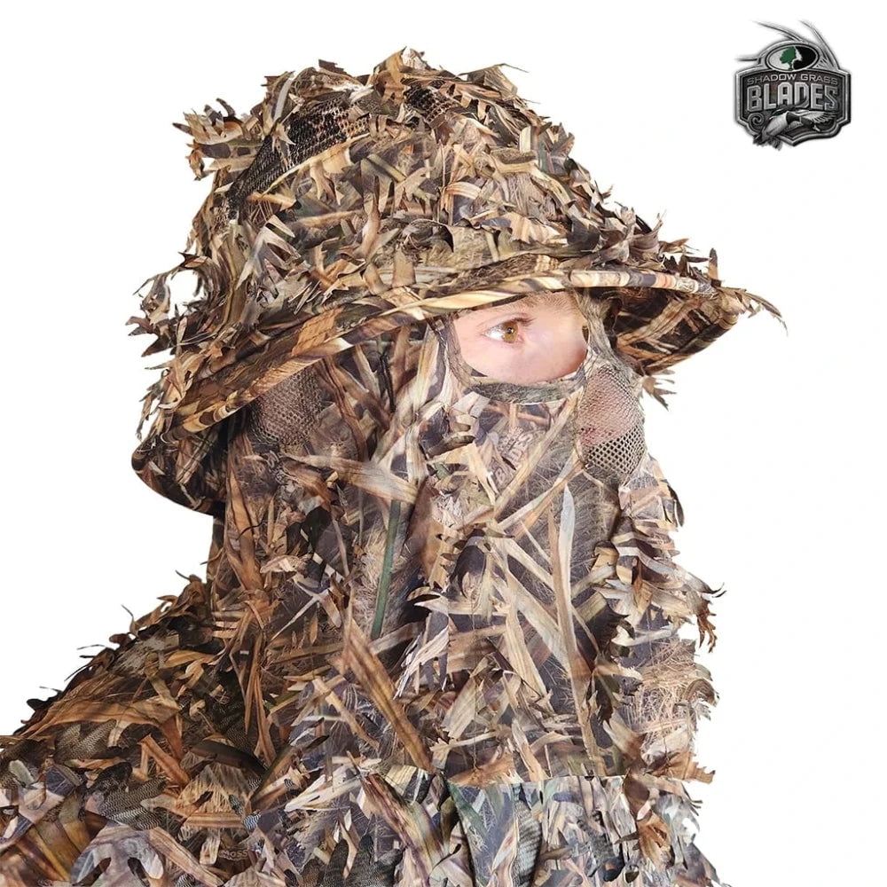 2-in-1 Leafy Face Mask and Bucket Hat (Adjustable, OSFM) - Walmart.com