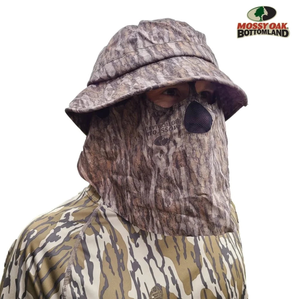 2-in-1 Leafy Face Mask and Bucket Hat (Adjustable, OSFM) - Walmart.com