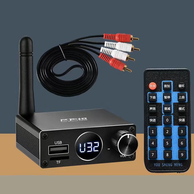 2 in 1 Long Range Bluetooth 5.3 Audio Transmitter Receiver RCA 3.5mm ...