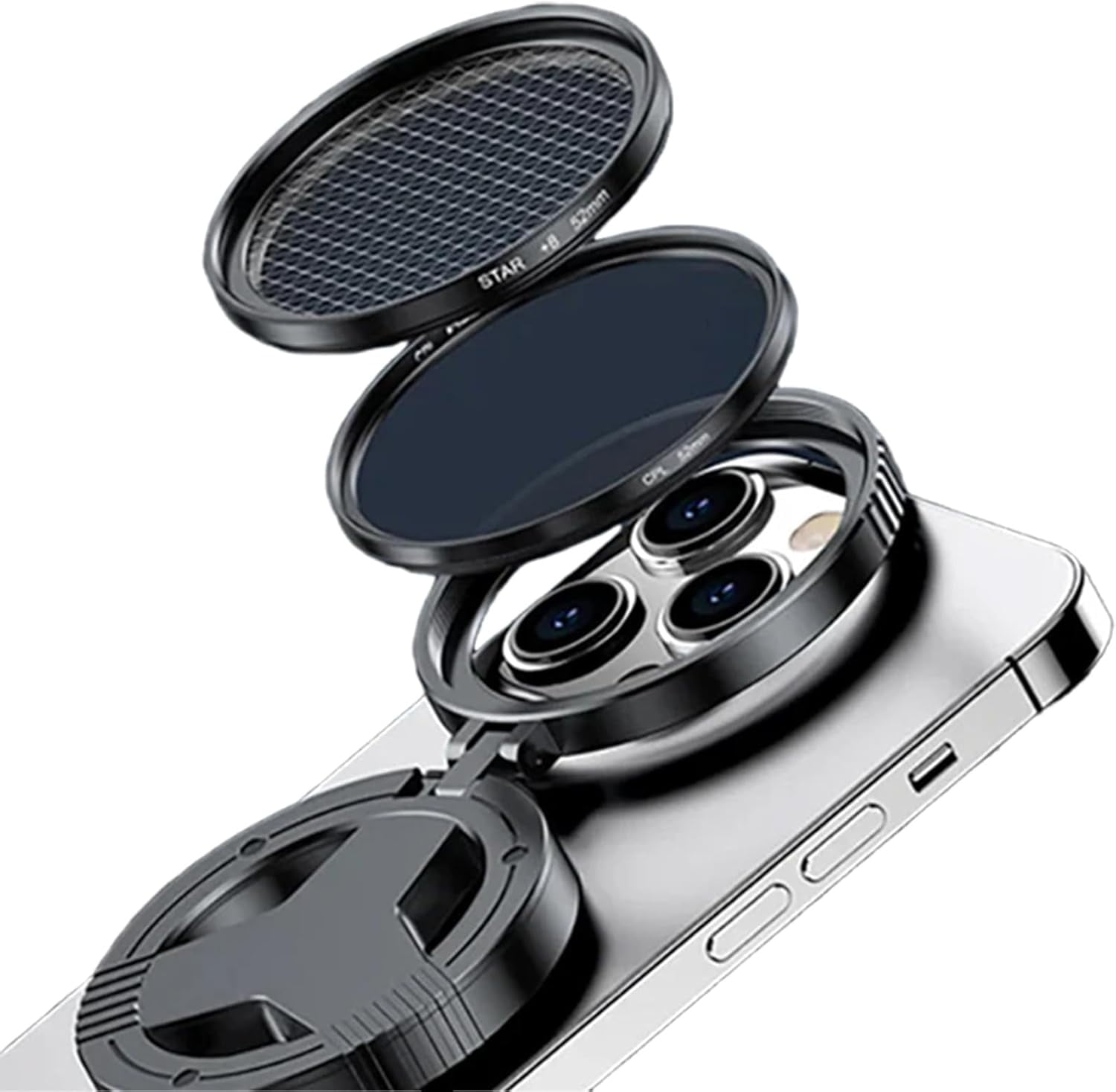 2-in-1 Magnetic Cpl & Star Filter Lens, 2 in 1 Magnetic Lens Filter ...