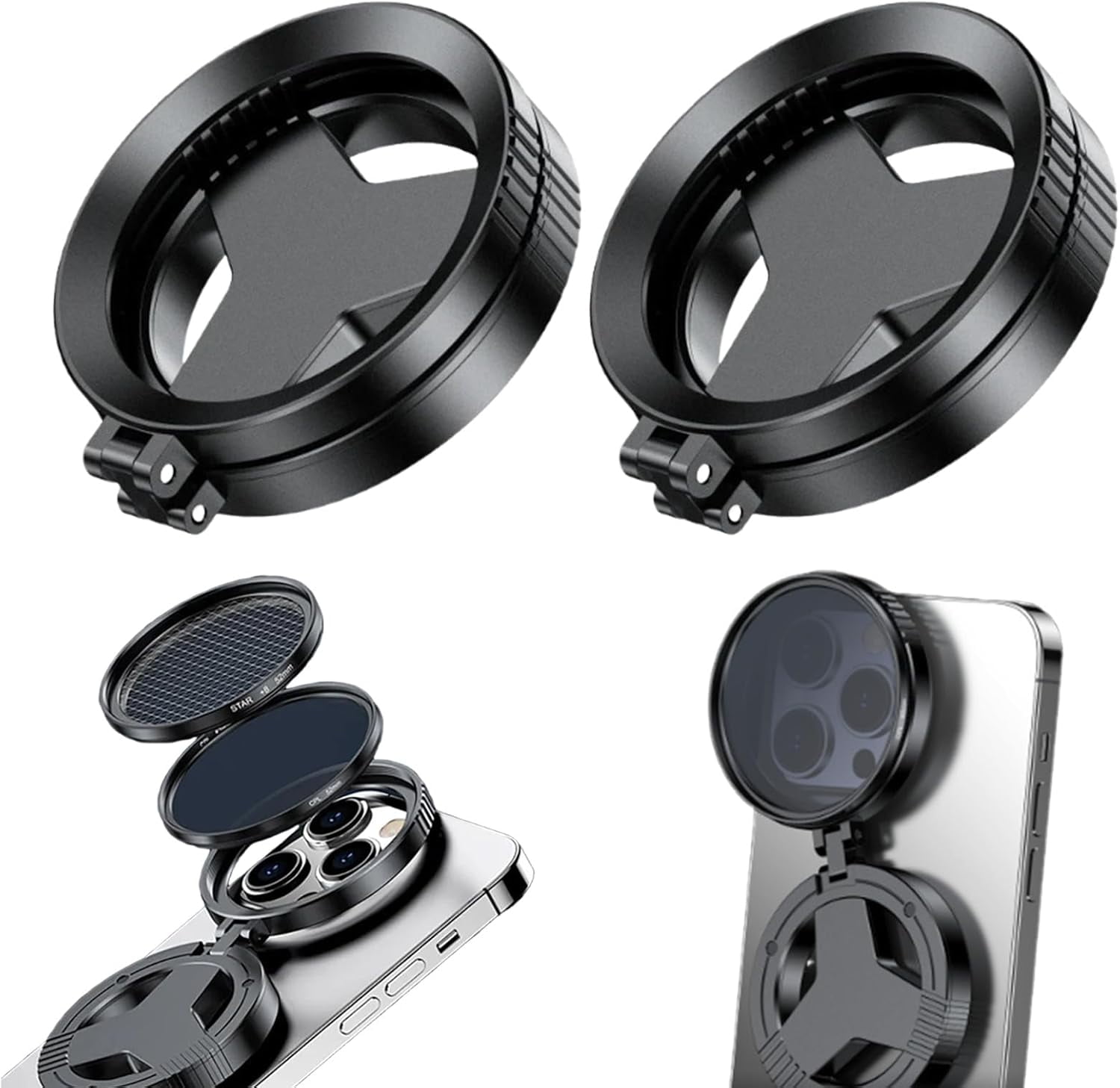 2-in-1 Magnetic Cpl & Star Filter Lens, 2 in 1 Magnetic Lens Filter ...