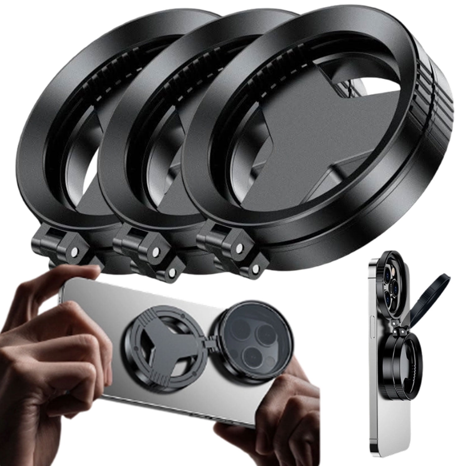 2-in-1 Magnetic Cpl & Star Filter Lens, 52mm Phone Lens CPL Polarizer ...