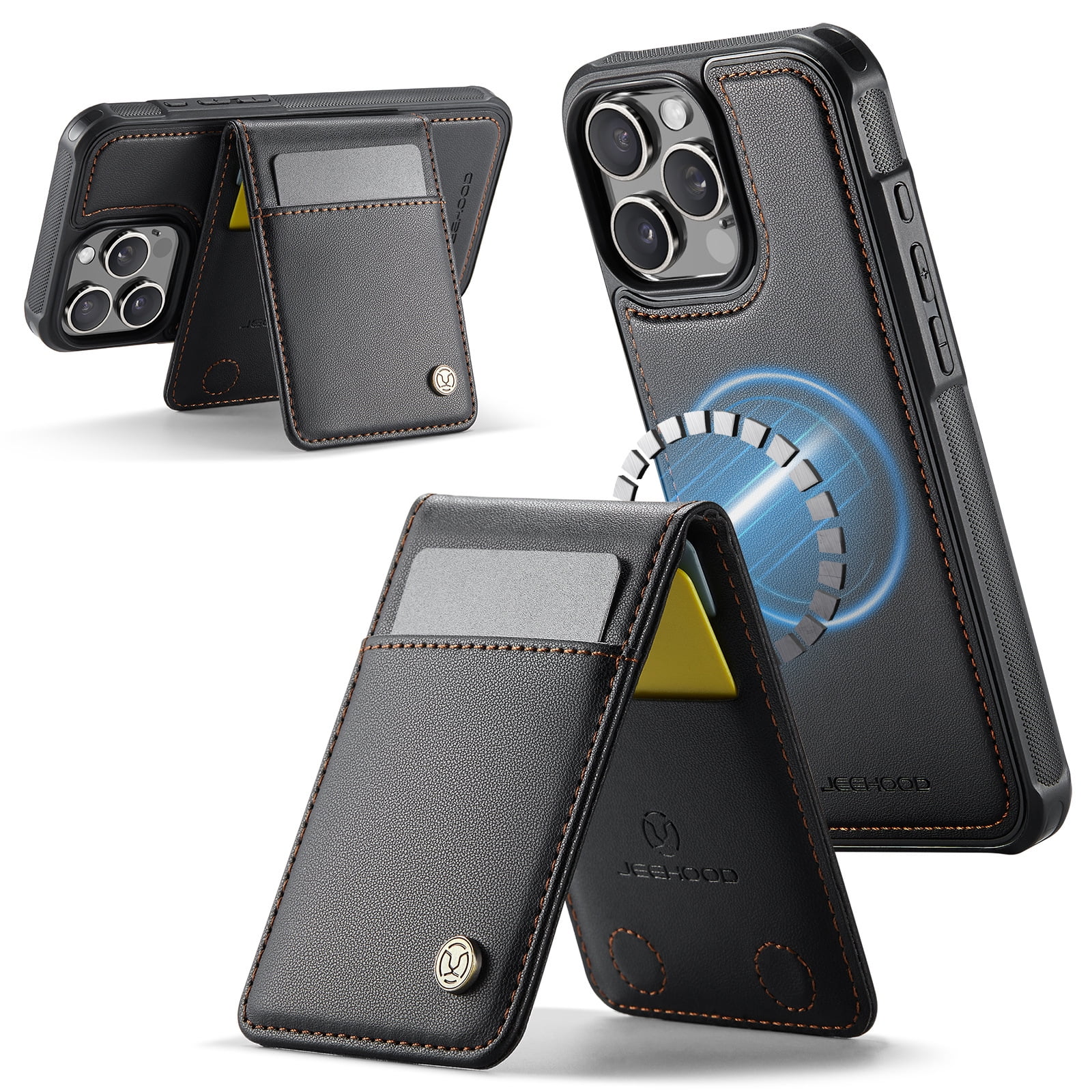 2 in 1 Magnetic Detachable Phone Case for iPhone 16 Pro Max 16E 15 Plus 14 13 12/12Pro 11 XR ...