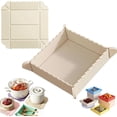 2-in-1 Magnetic Silicone Mat & Foldable Serving Tray, Magnetic Foldable ...