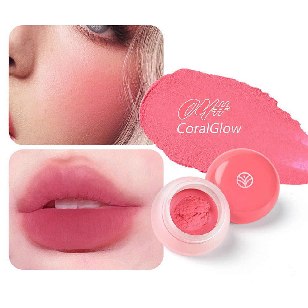 2-in-1 Makeup Pudding - Soft Matte Blush & Lip Tint - Creamy Powder ...