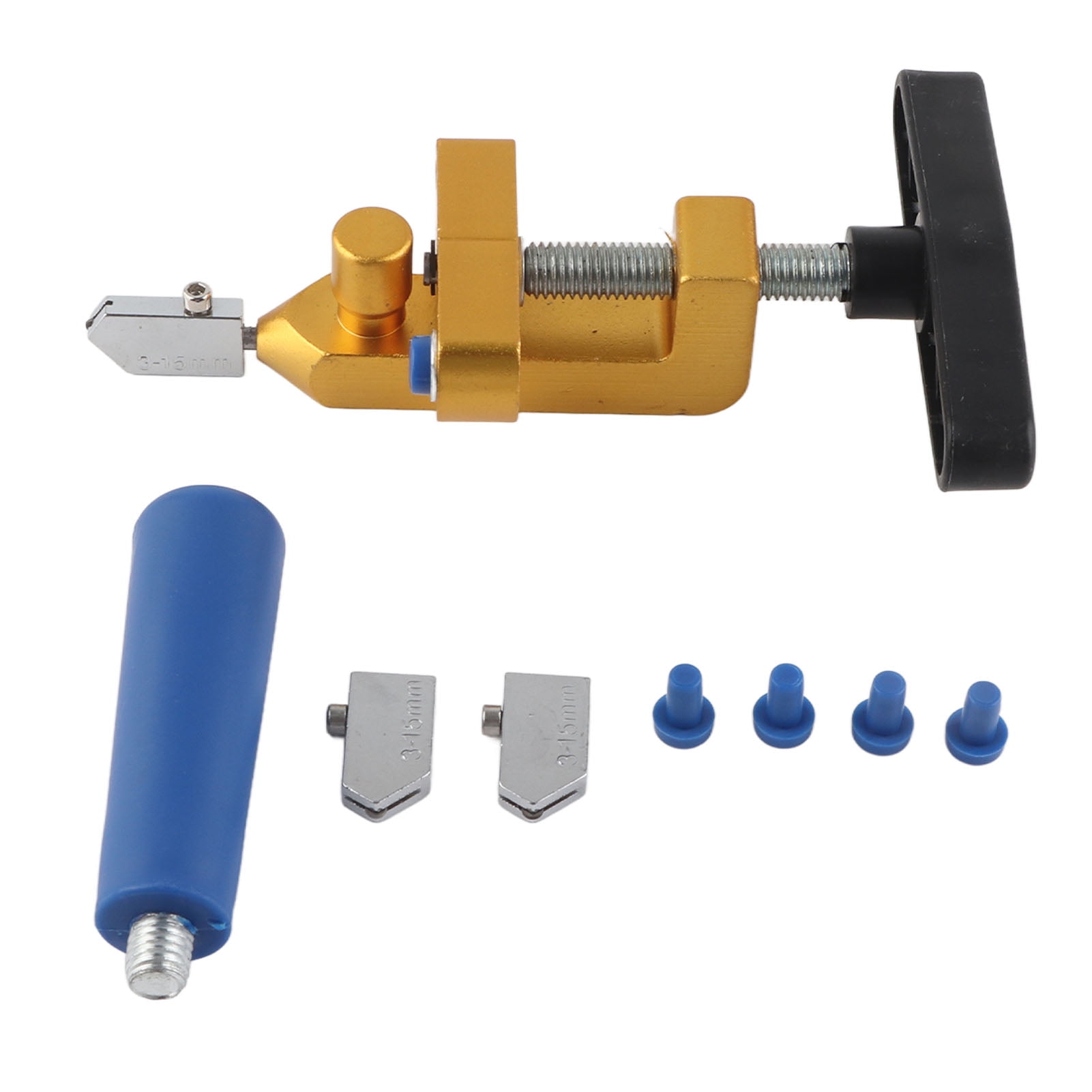 2-in-1 Manual Glass Tile Cutter, Hand Operated for 3-15mm Tiles ...