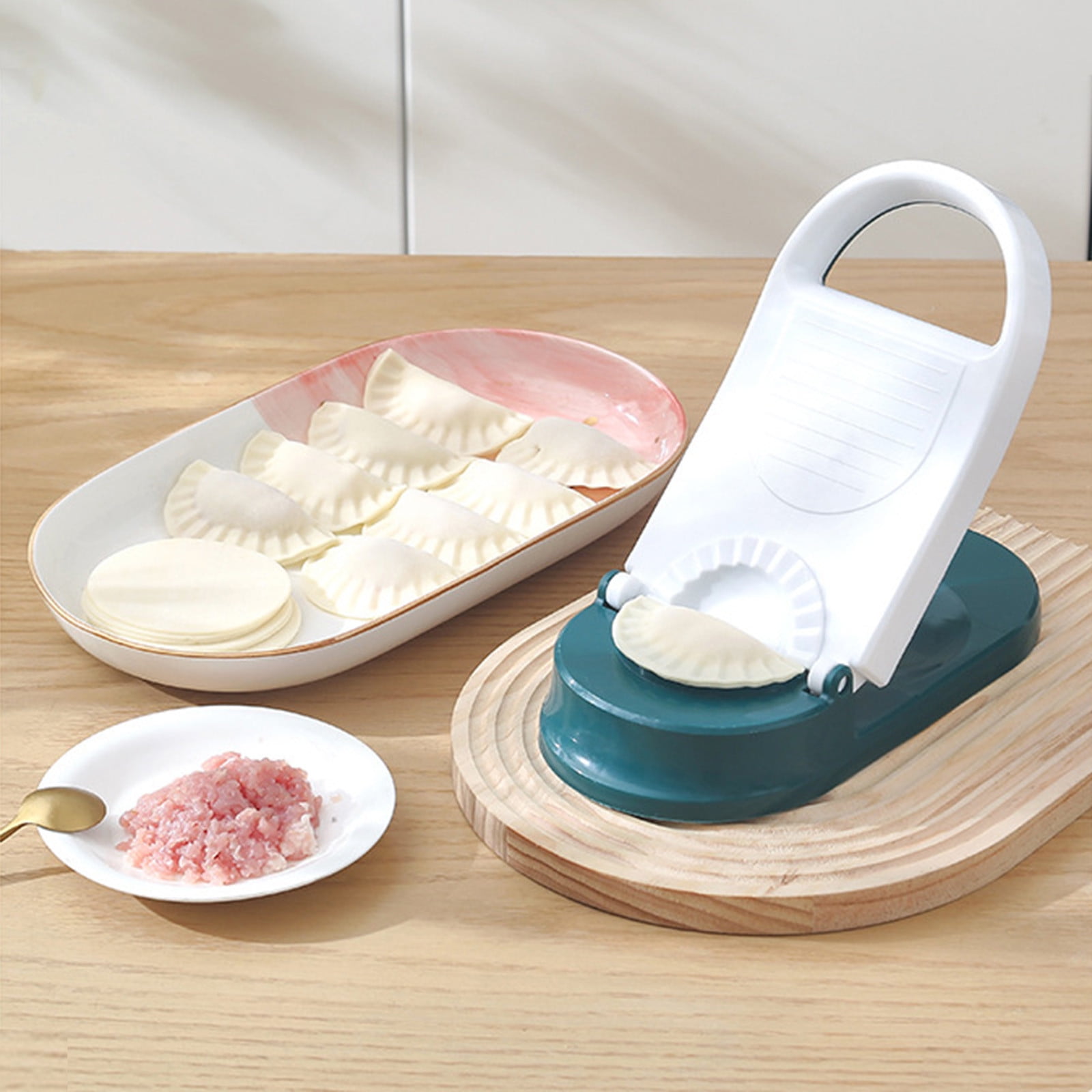 2-in-1 Manual Kitchen Dumpling Maker Set, Multifunctional Press & Mould ...