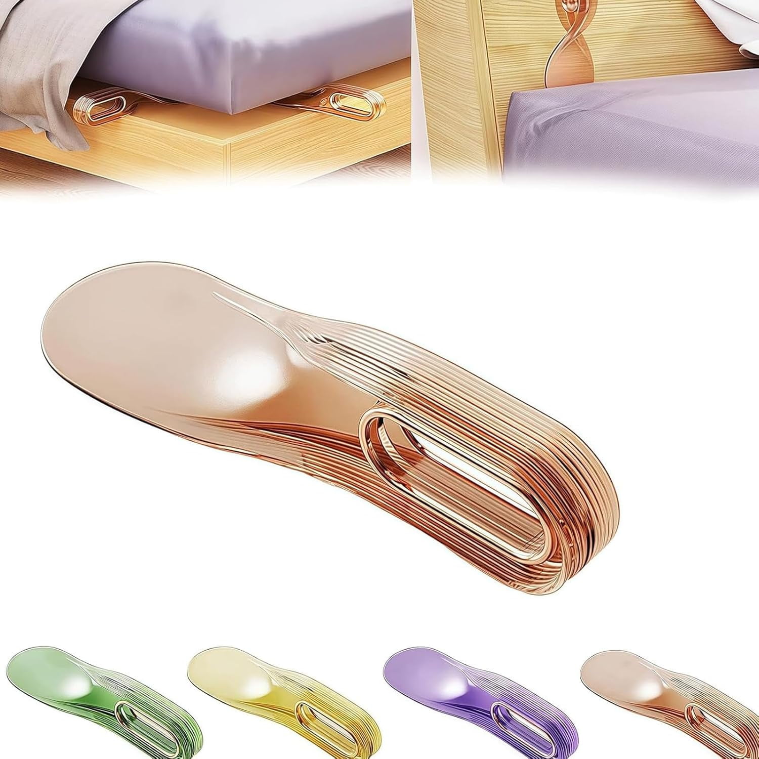 2-in-1 Mattress Lifter & Bed Sheet Tucker Tool, Bed-Making Wedge Set ...