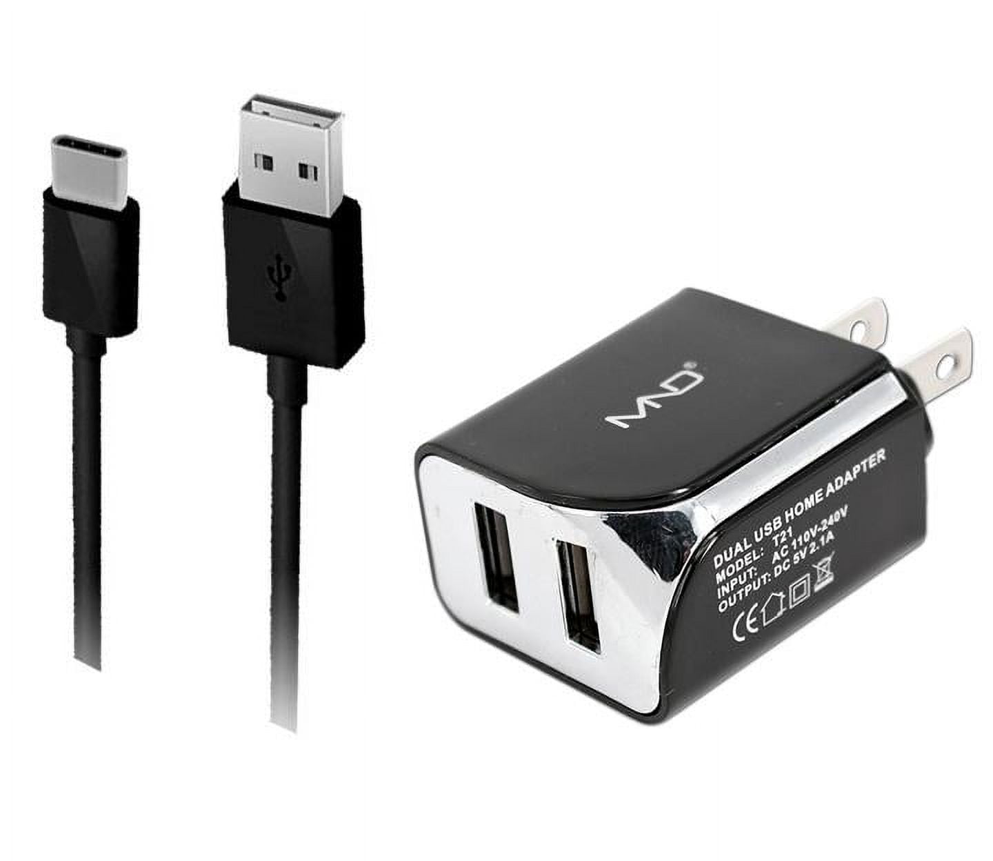 2-in-1 Micro-USB Chargers for Sharp Aquos Xx, Z3, Crystal 2, Crystal ...