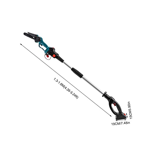 2-in-1 Mini Chainsaw Cordless Pole Saw, Cordless Mini Chainsaw Battery ...