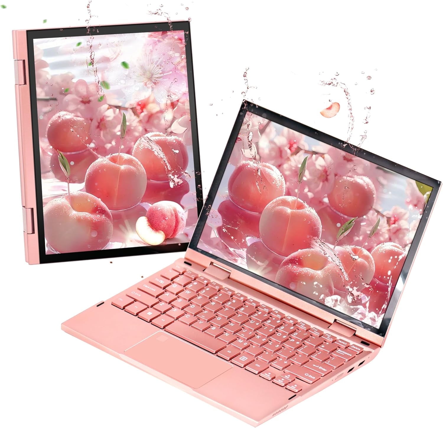 2-in-1 Mini Laptop: 10.95" 2K FHD IPS Touchscreen, In tel N95 CPU, 16GB ...