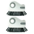 2 in 1 Multifunction Hard Bristle Cleaning Brush with Hidden Scraper ...