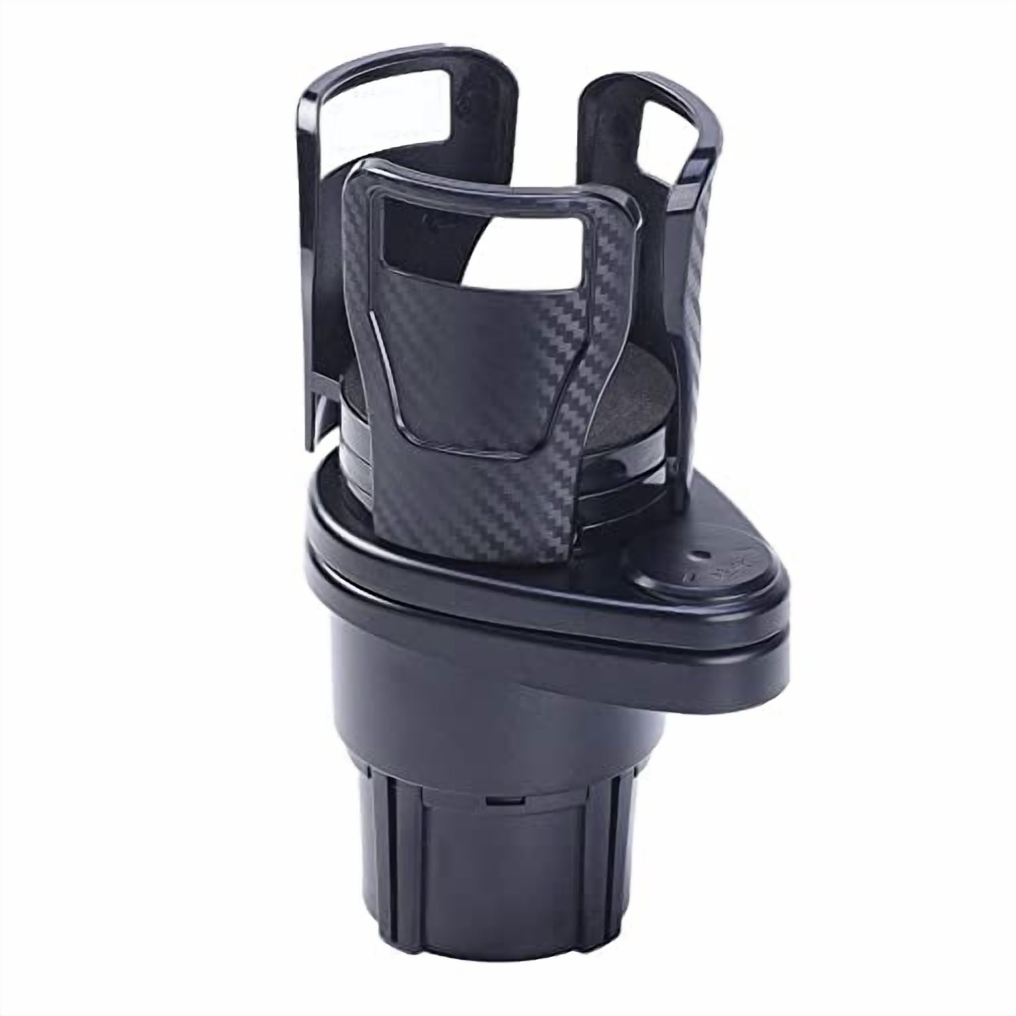 2 in 1 Multifunctional Dual Cup Holder Car Cup Mount Extender Drink Can ...